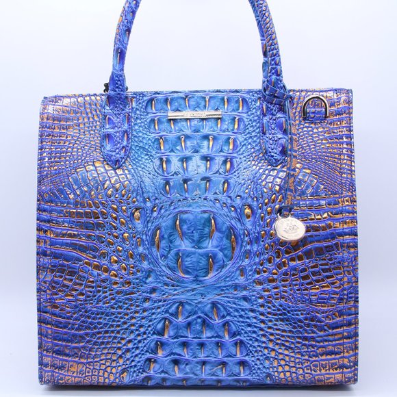 Brahmin | Bags | Brahmin Caroline Deep Azure | Poshmark